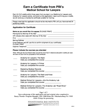 Fillable Online downloads pbi Earn a Certificate from PBI Application ...