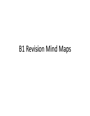 Fillable Online madeleyhigh B1 Revision Mind Maps Fax Email Print ...