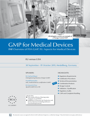 Fillable Online GMP for Medical Devices - GMP-Navigator Fax Email Print ...