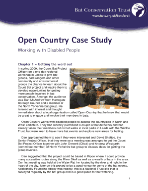Fillable Online Open Country Case Study Fax Email Print - pdfFiller