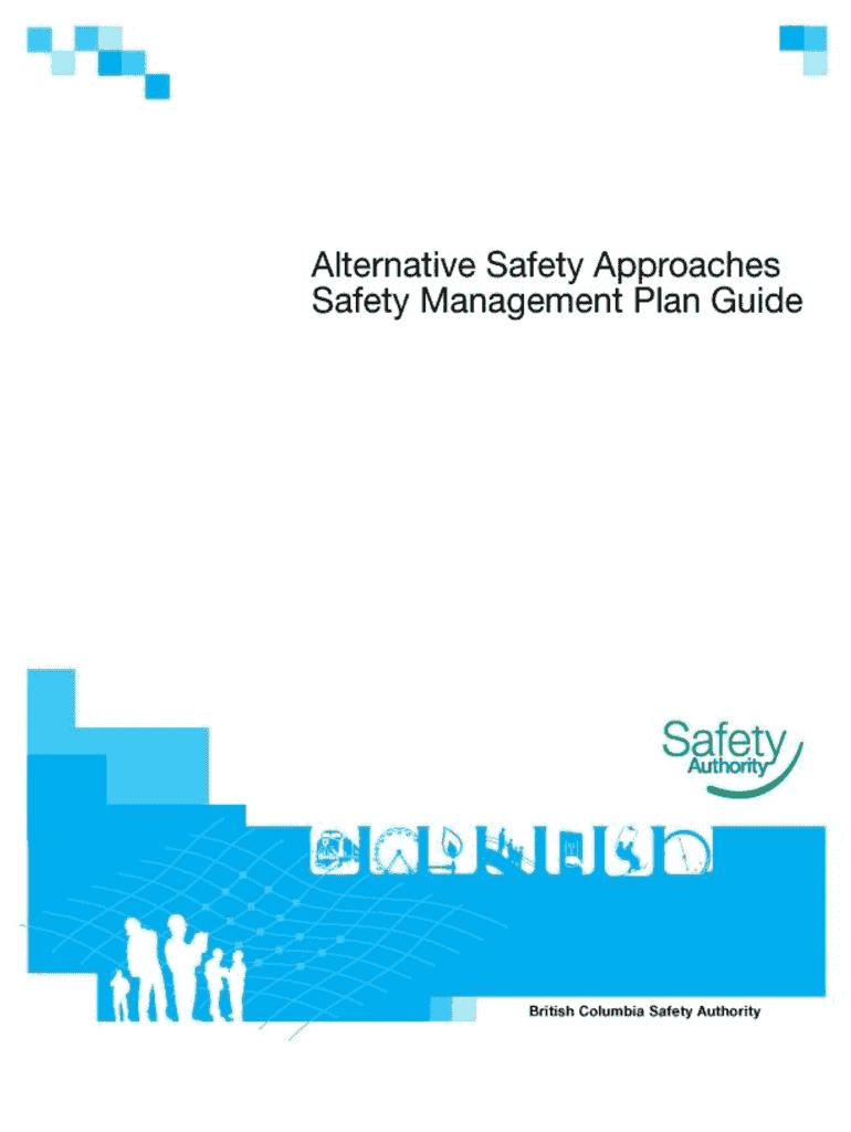 Fillable Online Safety Management Plan Guide Fax Email Print - pdfFiller