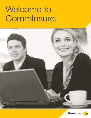 Fillable Online CommInsure is a registered business name of The ...