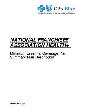 Fillable Online yourhealthplus Summary Plan Description for MEC Plans ...