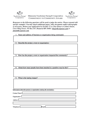 Fillable Online Introducing a - Crow Wing Power Fax Email Print - pdfFiller