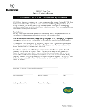 Fillable Online IBG Resident Program Clinic Hospital Consent Form ...