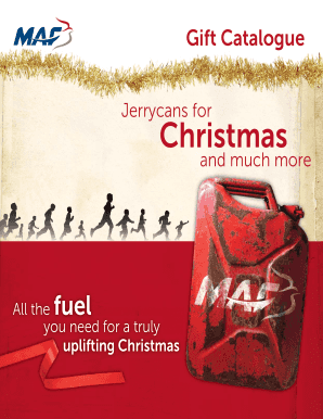 Fillable Online mafc MAF 2014 Christmas gift catalogueindd - mafc Fax ...