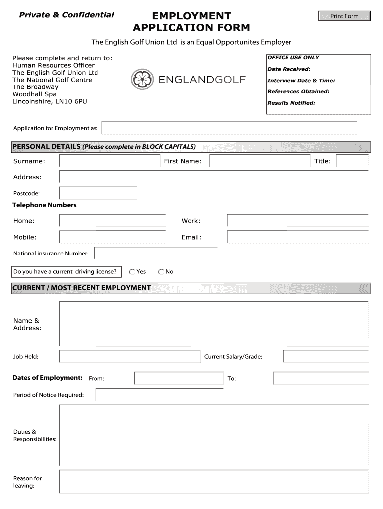 Fillable Online EGU bApplicationb Form Fax Email Print - pdfFiller