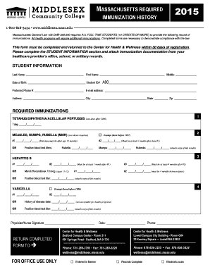 Fillable Online middlesex mass MASSACHUSETTS REQUIRED Fax Email Print ...