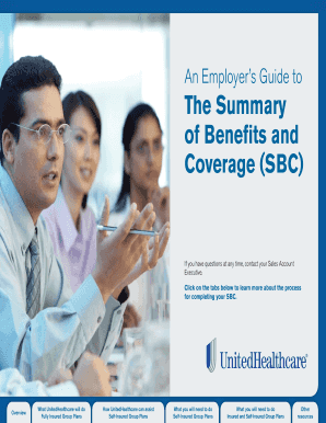 Fillable Online The Summary of Benefits and Coverage SBC - The Hatcher ...