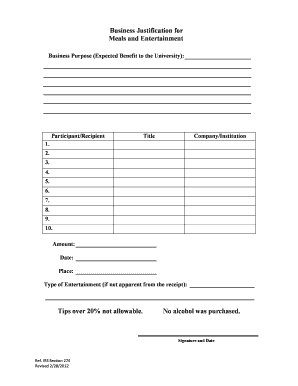 Fillable Online electrical-engineering uark Business Justification for ...