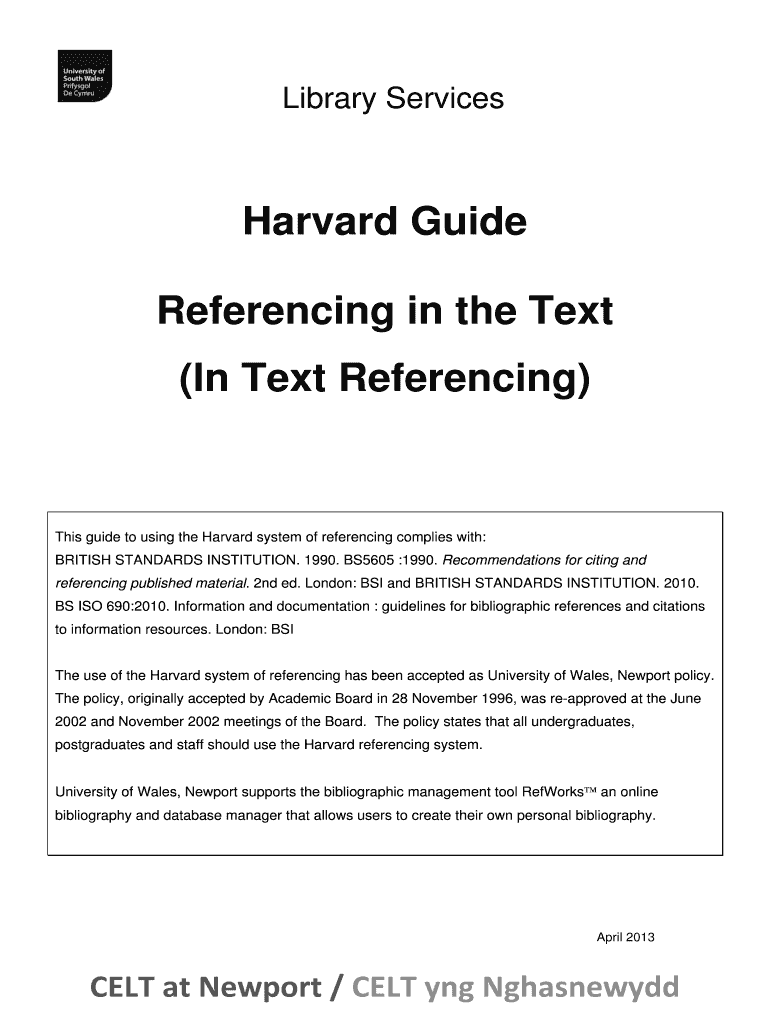 Fillable Online Harvard Guide Fax Email Print - pdfFiller