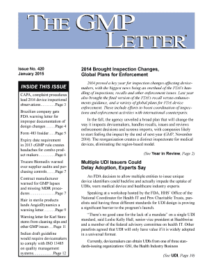 Fillable Online CAPA, complaint procedures Fax Email Print - pdfFiller