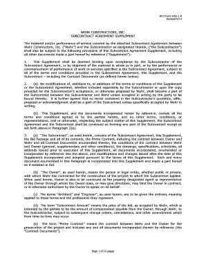 Fillable Online WCI Form SAS-1 Fax Email Print - pdfFiller