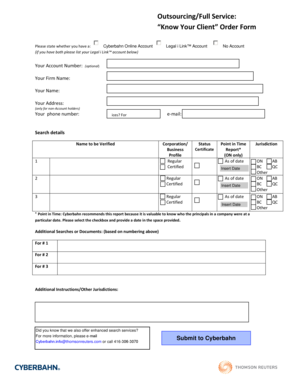 Fillable Online Know Your Client Form - Updated Dec29doc Fax Email ...