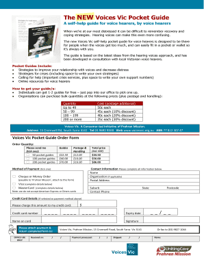 Fillable Online prahranmission org The NEW Voices Vic Pocket Guide ...