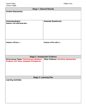Fillable Online sese Lesson Topic: Fax Email Print - pdfFiller