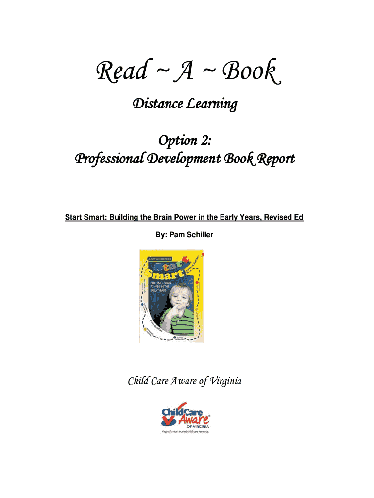 Fillable Online Professional Development Book Report Fax Email Print ...