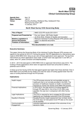 Fillable Online nwsurreyccg nhs Item 19 GB 12815 Individual Funding ...