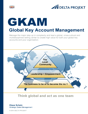 Fillable Online GAM Global Account Management Seminar Flyer english Fax ...