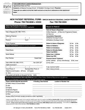 Fillable Online SMRCP Referral Form with guidelines (Oct 2015) Fax ...