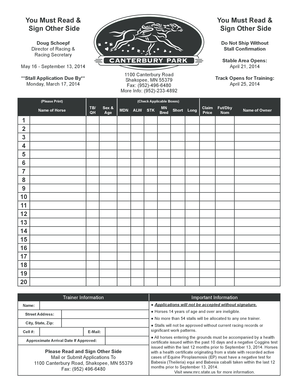 Fillable Online You Must Read amp Sign Other Side You Must Read amp ...