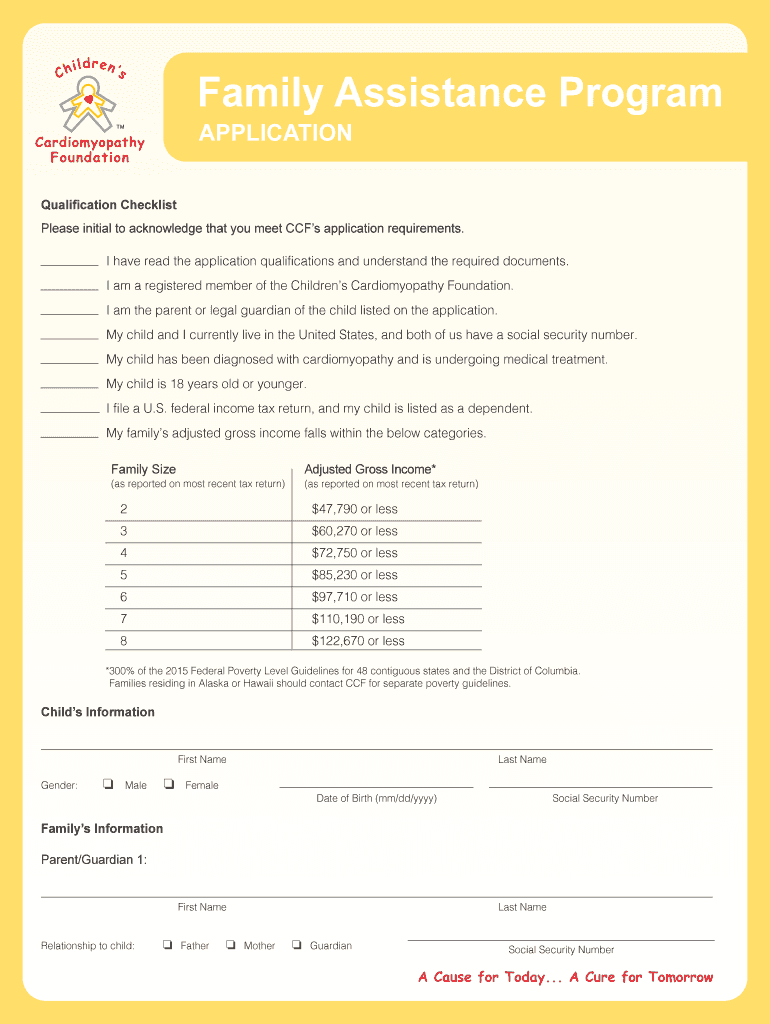 Fillable Online childrenscardiomyopathy The Childrens Cardiomyopathy ...